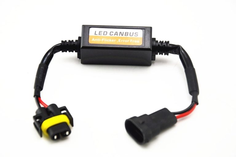 Universal 2pcs ED DRL Headlight Canbus Error Warning Canceller Load ...